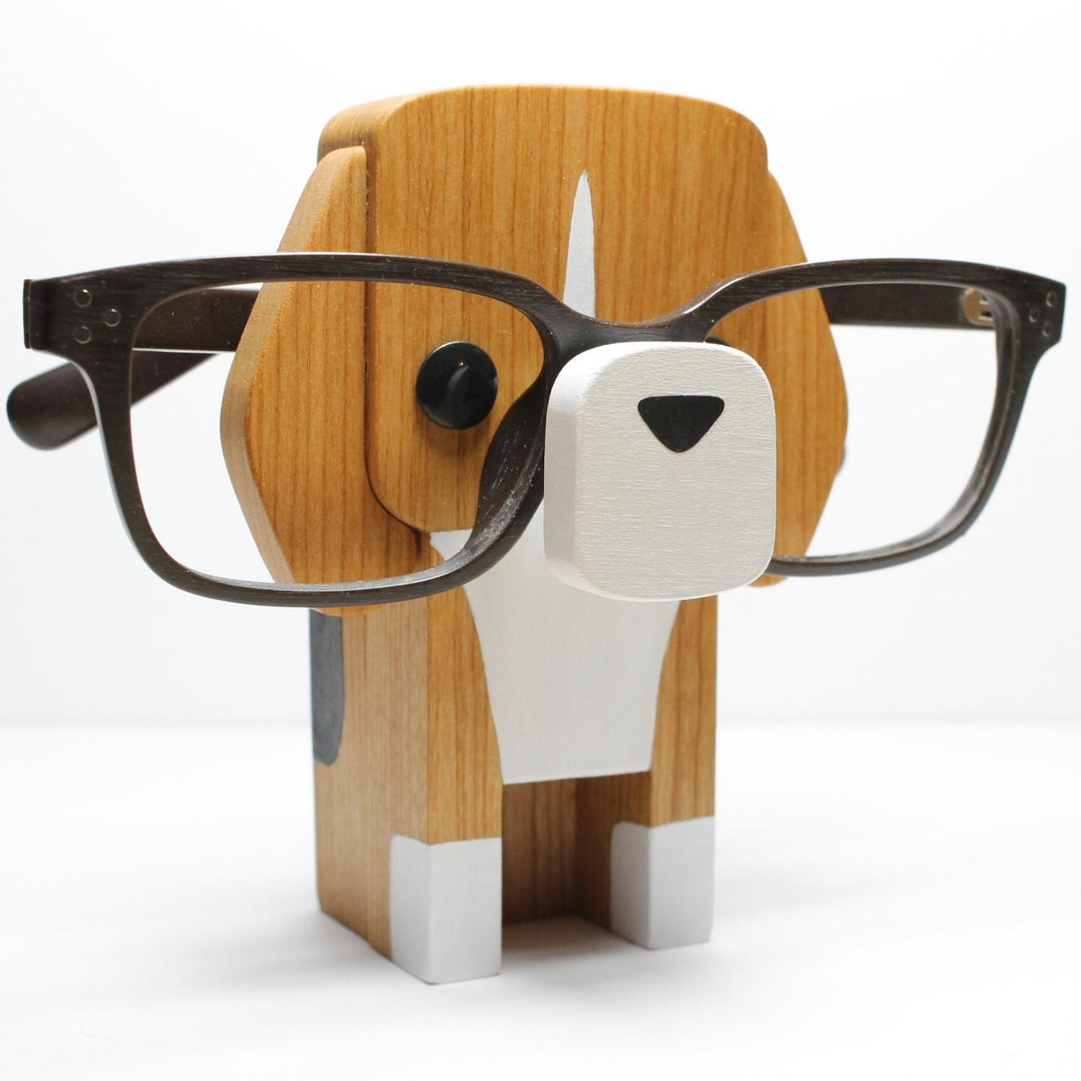 Beagle Gift Eyeglass Stand Ornament – Rogue Bunny Woodworks